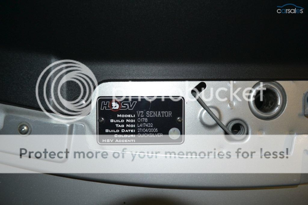 For Sale: 2005 HSV VZ Senator 69,000km's Silver